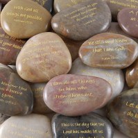 bible verses on stones – CourageInStone